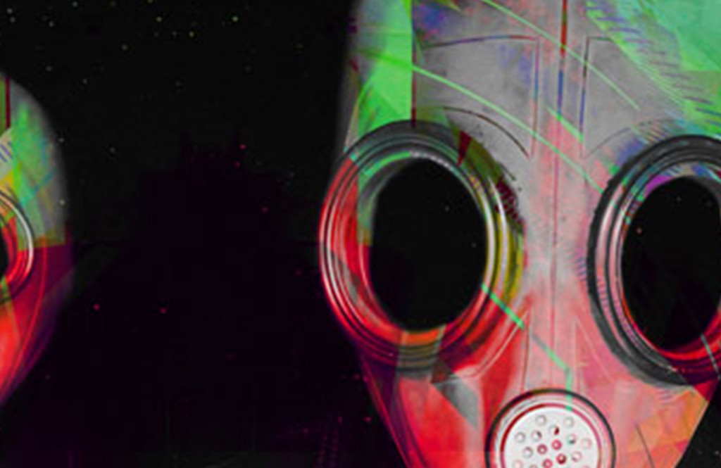 Dubstep Gas Mask Wallpaper